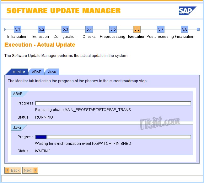 Steps to Upgrade SAP Support Package Stack using SUM